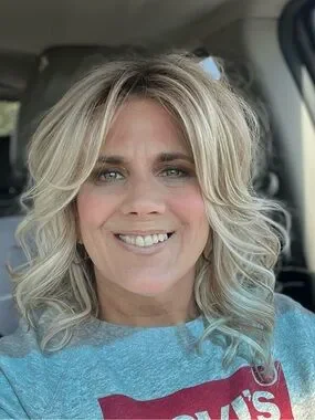 Styles by Soma | Hair | Blonde Layered Wavy Lace Front Wig Natural ...